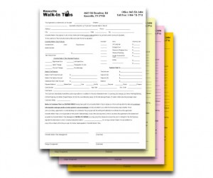 NCR Form | 4 Part | 8.5" x 14" - Serious SEM